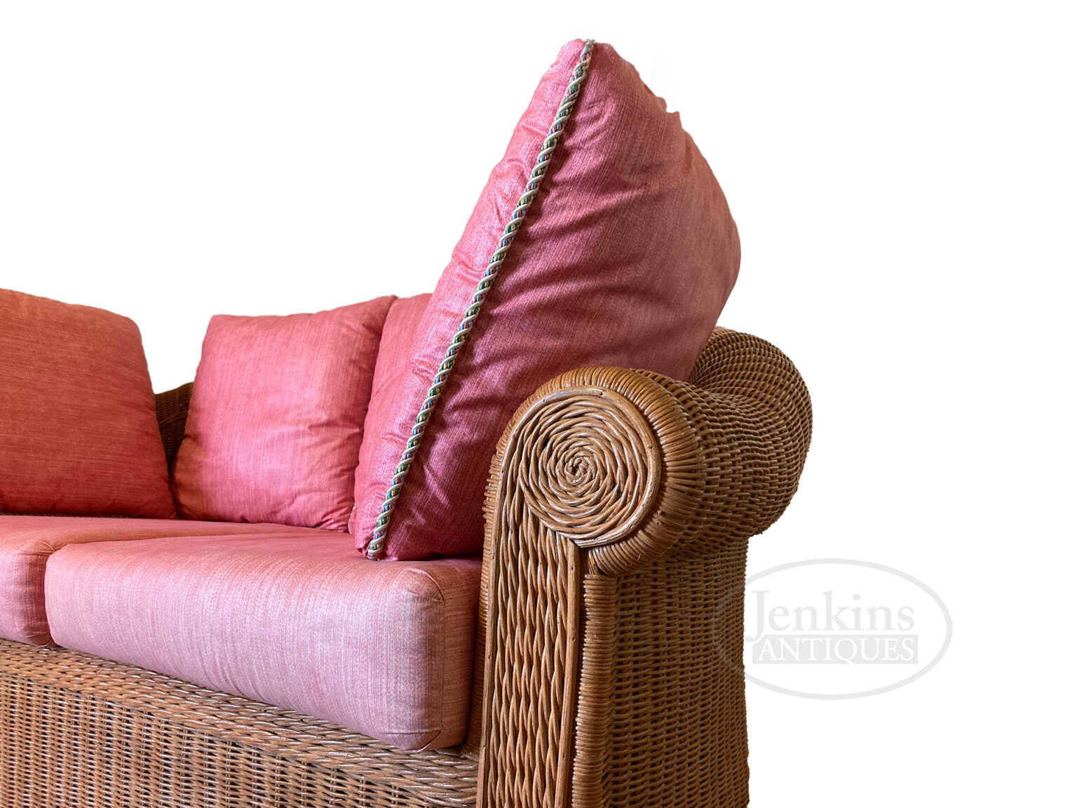 Henry Link Natural Wicker Loveseat, Rocker, and 2 Chairs. – Jenkins ...